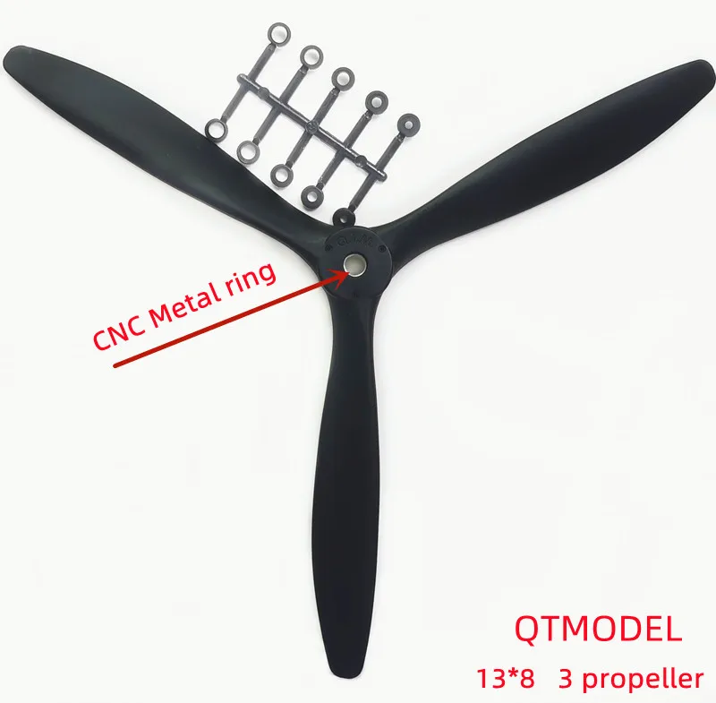 QTmodel Drone Propellers13*8 1380 13X8 inch Efficient 3 Blades ...