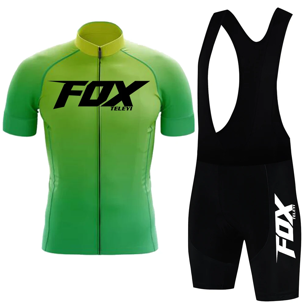 Fox-teleyi-Conjunto-de-Jersey-de-ciclismo-ropa-de-verano-para-bicicleta ...