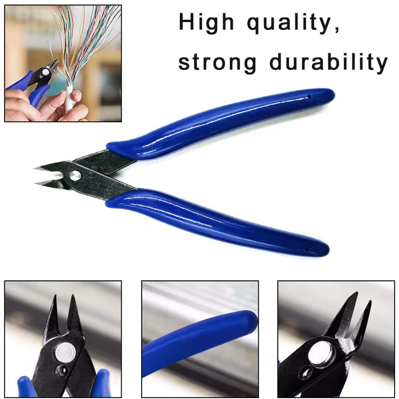 Side Cutters SPEEDWOX Wire Electronic Model Sprue Wire Clippers Spring ...