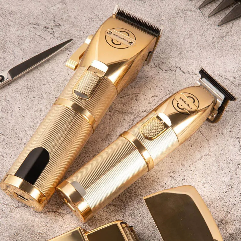 Gold Barber Clippers