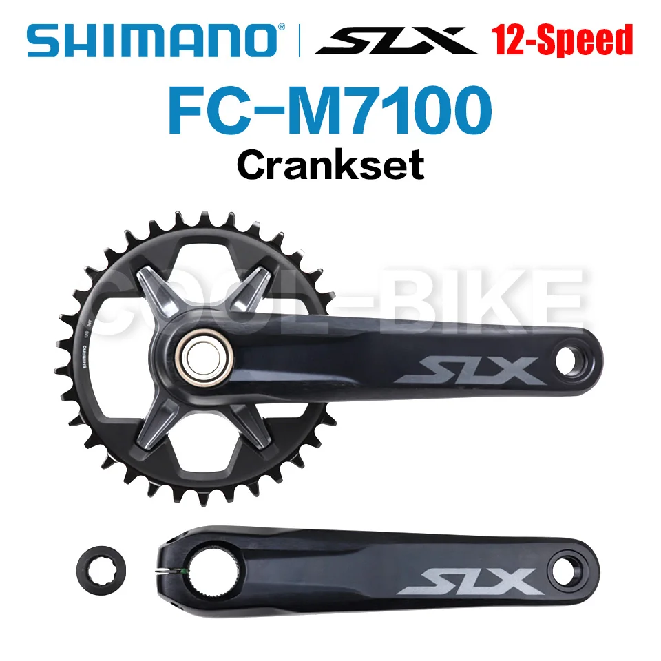 Shimano-platos-y-bielas-DEROE-SLX-FC-M7100-FC-M7100-1x12-12-velocidades ...
