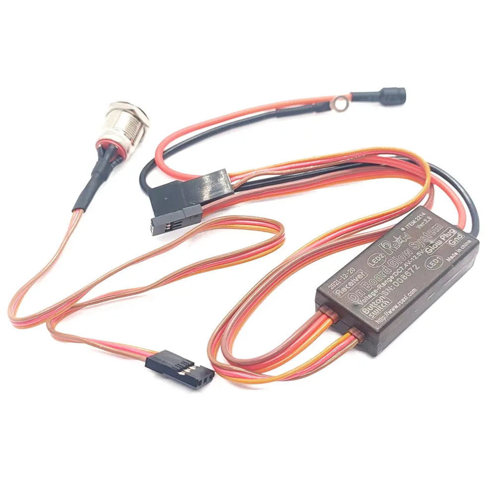 RCEXL On Board Glow System Ignition Drive Glow Plug Driver for RC Nitro ...