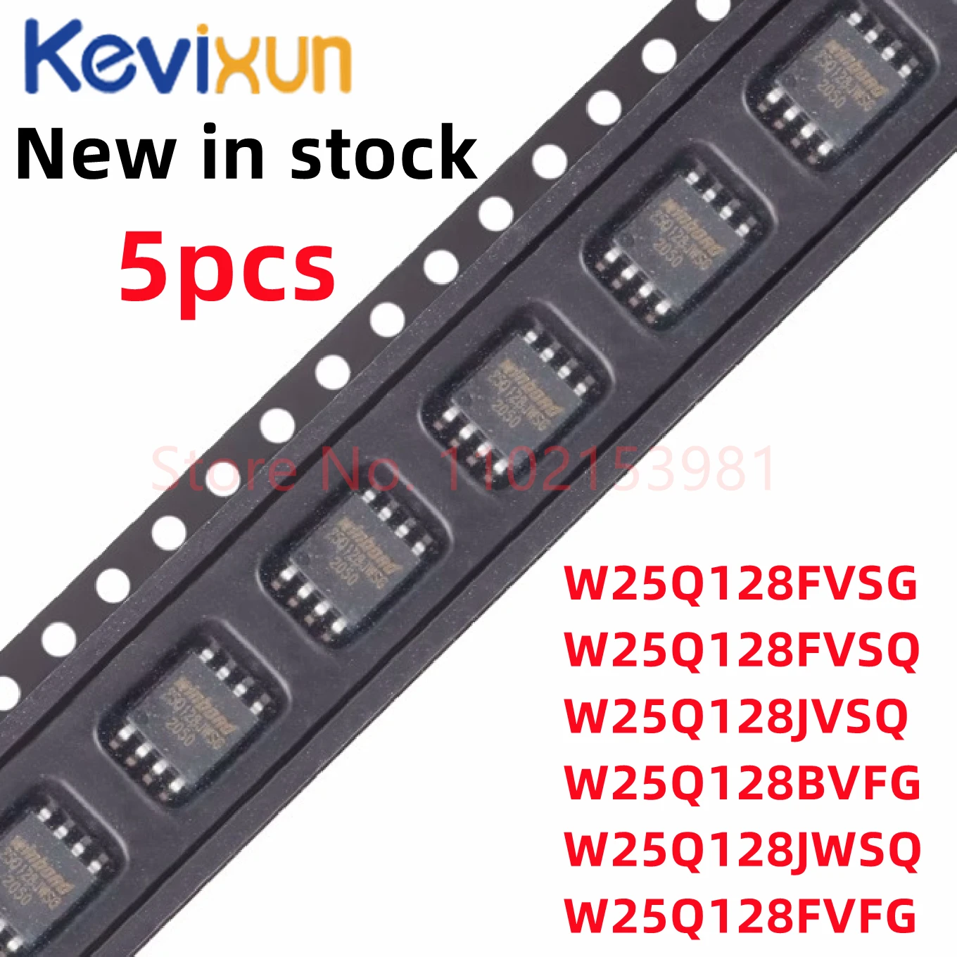5piece-100-New-W25Q128-W25Q128FVSG-W25Q128FVSQ-W25Q128JVSQ-W25Q128BVFG ...
