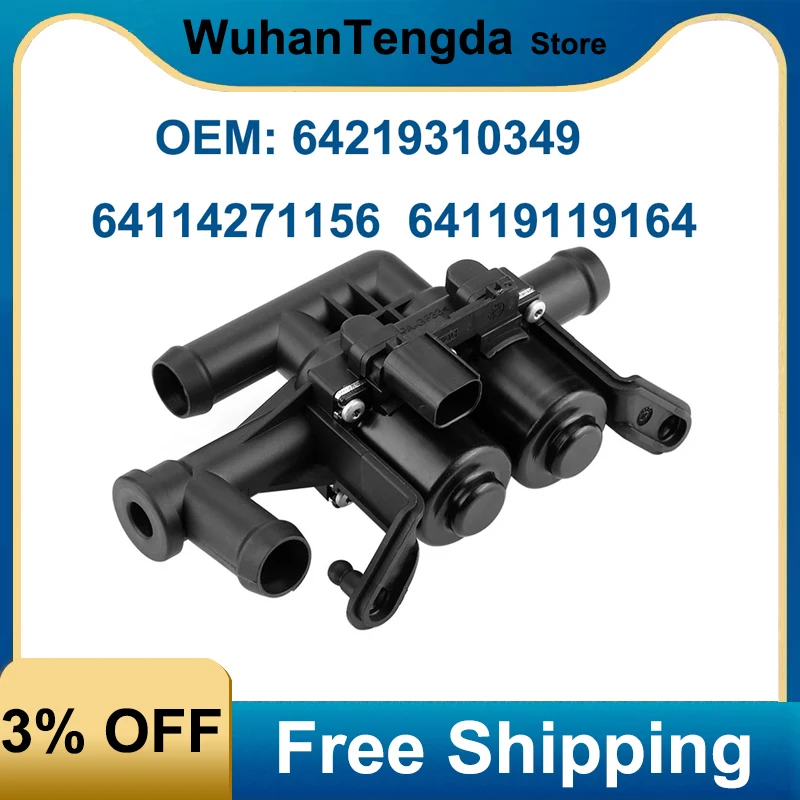 64219310349 64114271156 64119119164 Warm Air Water Valve for BMW 5/6/7 ...
