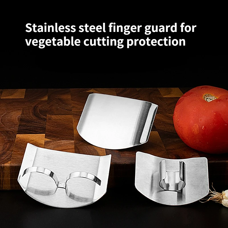 Finger Protectors Stainless Steel Finger Guard Cutting Blade Safety ...