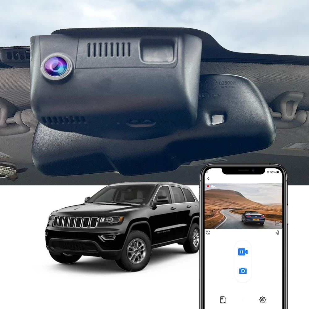 Car-Camera-for-Jeep-Grand-Cherokee-2014-2024-FITCAMX-4K-2160P-Dash-Cam ...