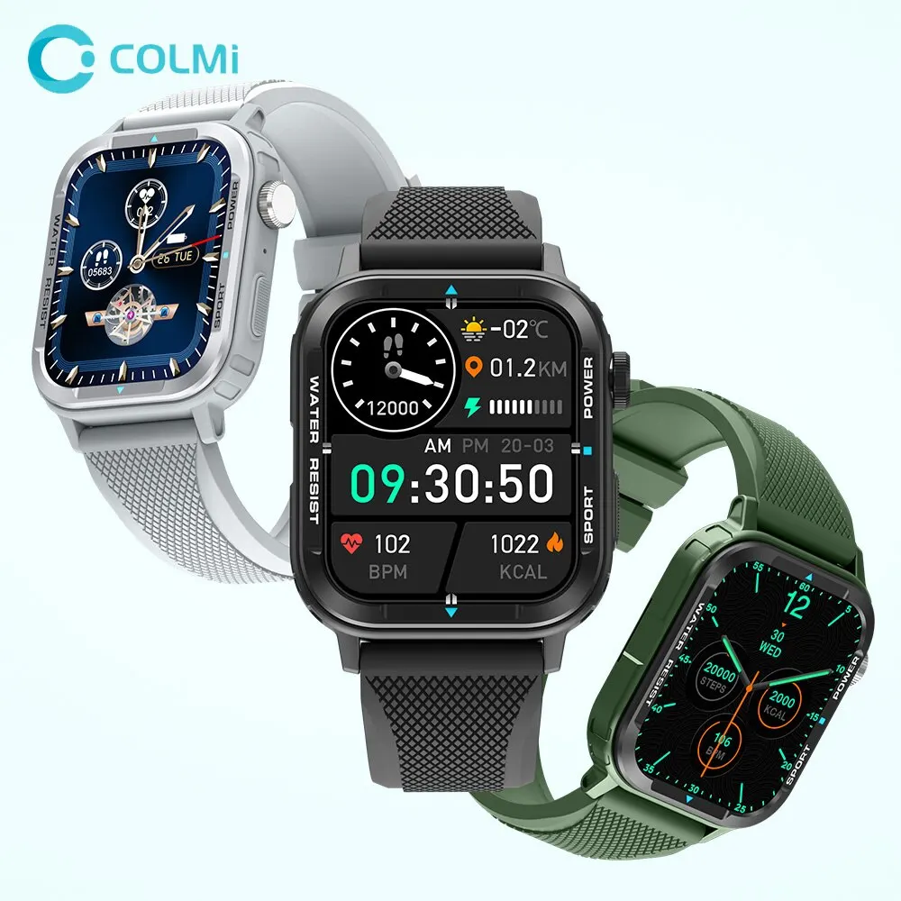 COLMI-M41-Smartwatch-1-9-Inch-Display-107-Sport-Models-Heart-Rate-Sleep ...