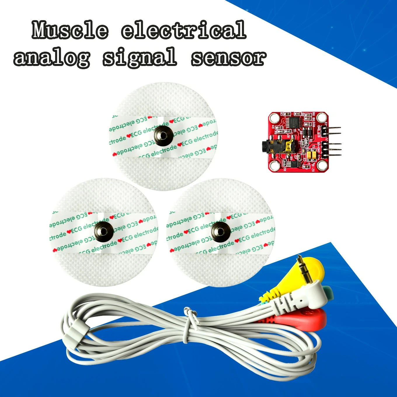Muscle Signal Sensor Emg Sensor For Arduino - Integrated Circuits ...