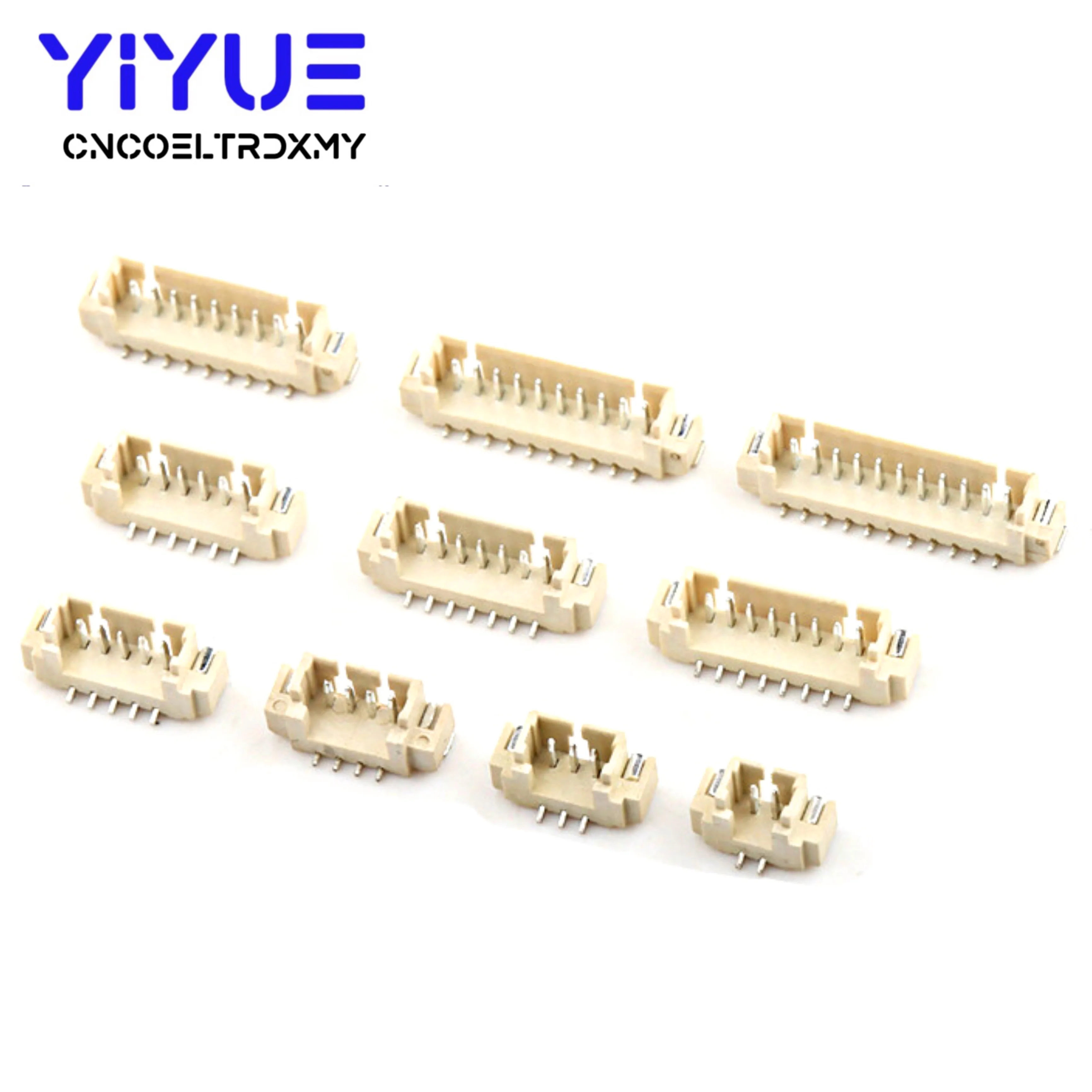 20pcs Jst 1.25mm Vertical Male Connector Smd Socket 1.25mm Plug Sh ...