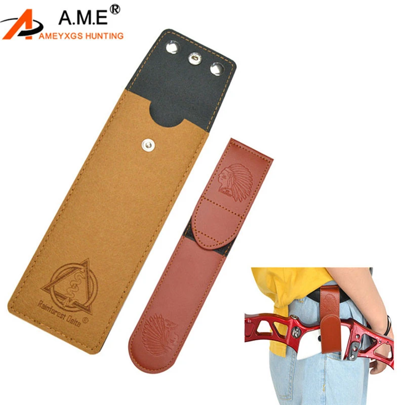 Outdoor Sports Archery Pocket Pouch Arrow Quiver Recurve Bow Carrier ...