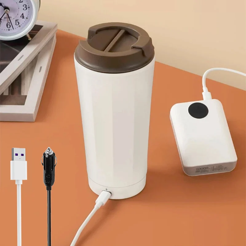 5V-12V-24V-USB-Car-Plug-Intelligent-Display-Electric-Heating-Cup ...