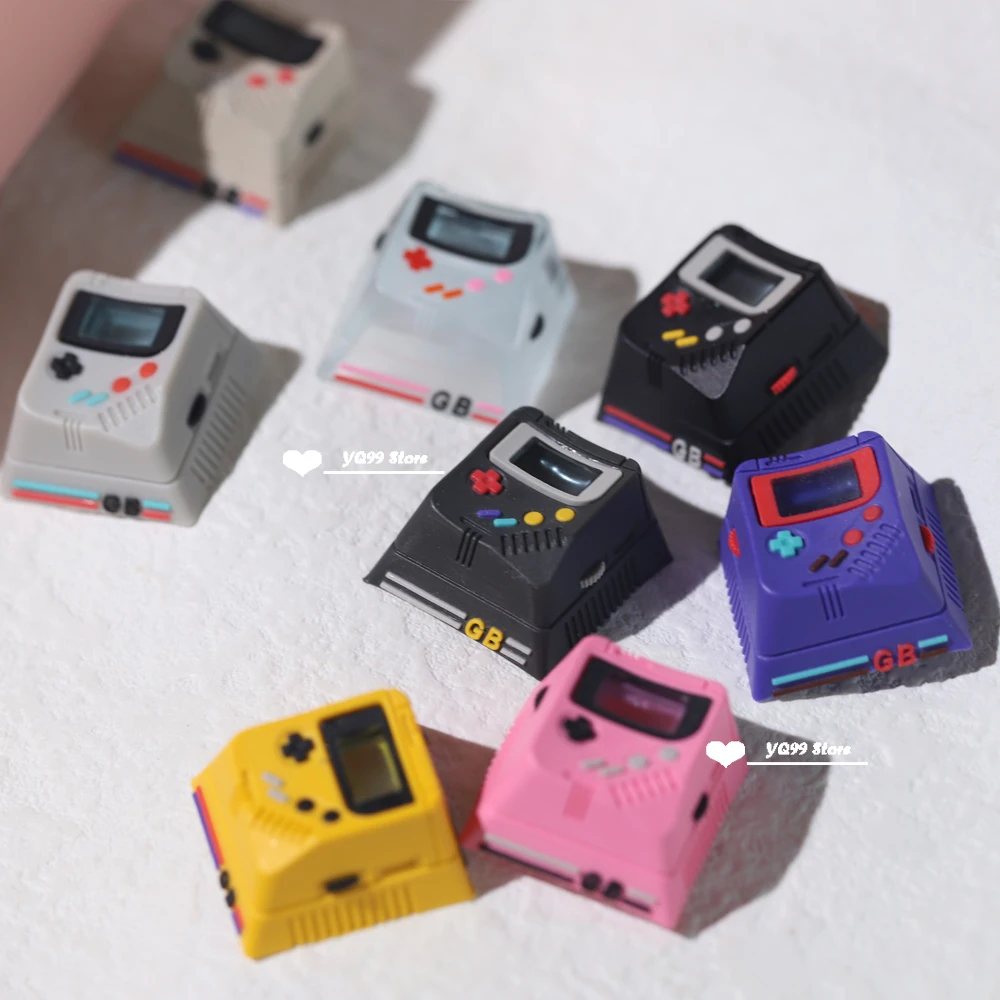 Handmade Cute Retro Game Console Artisan Resin Keycaps ESC Mechanical ...