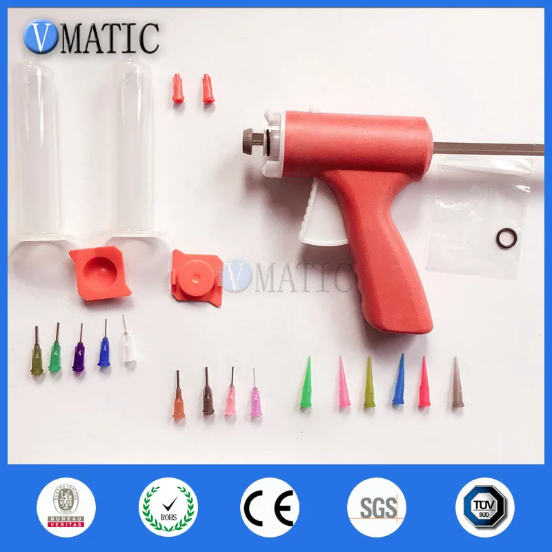 Free Shipping 30ml Manual Single Liquid Dispensing Glue Gun With 30cc ...