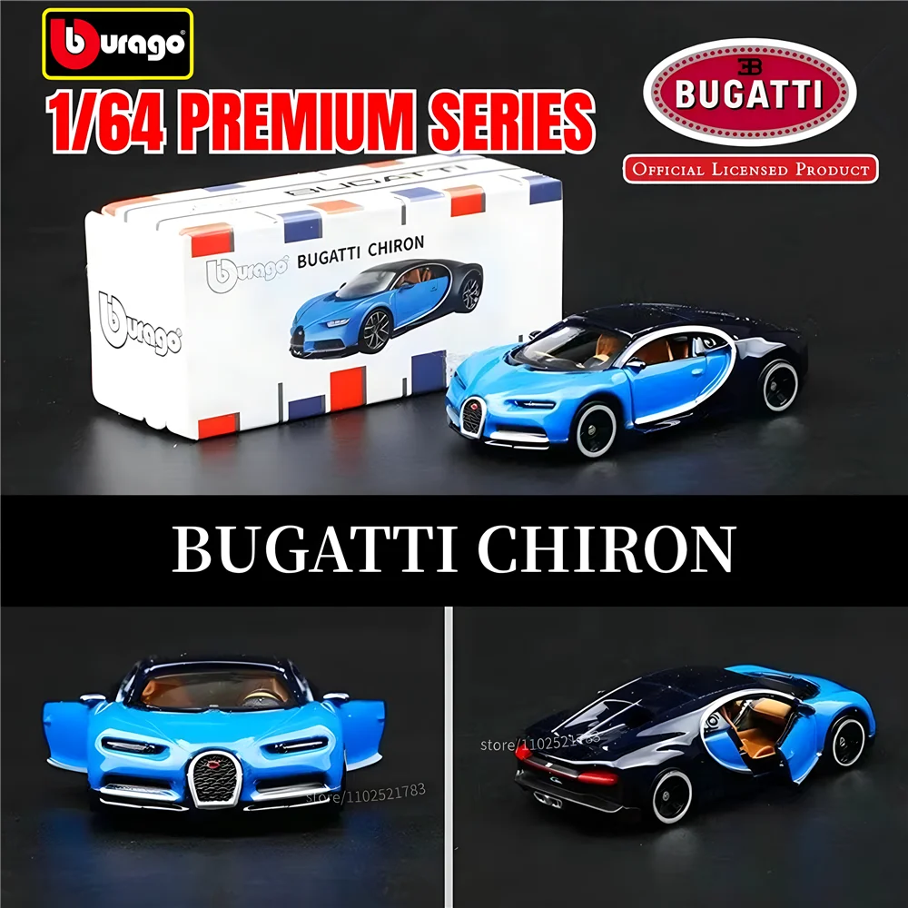 Bburago-1-64-Bugatti-Chiron-Replica-Car-Model-Scale-Mercedes-Audi ...