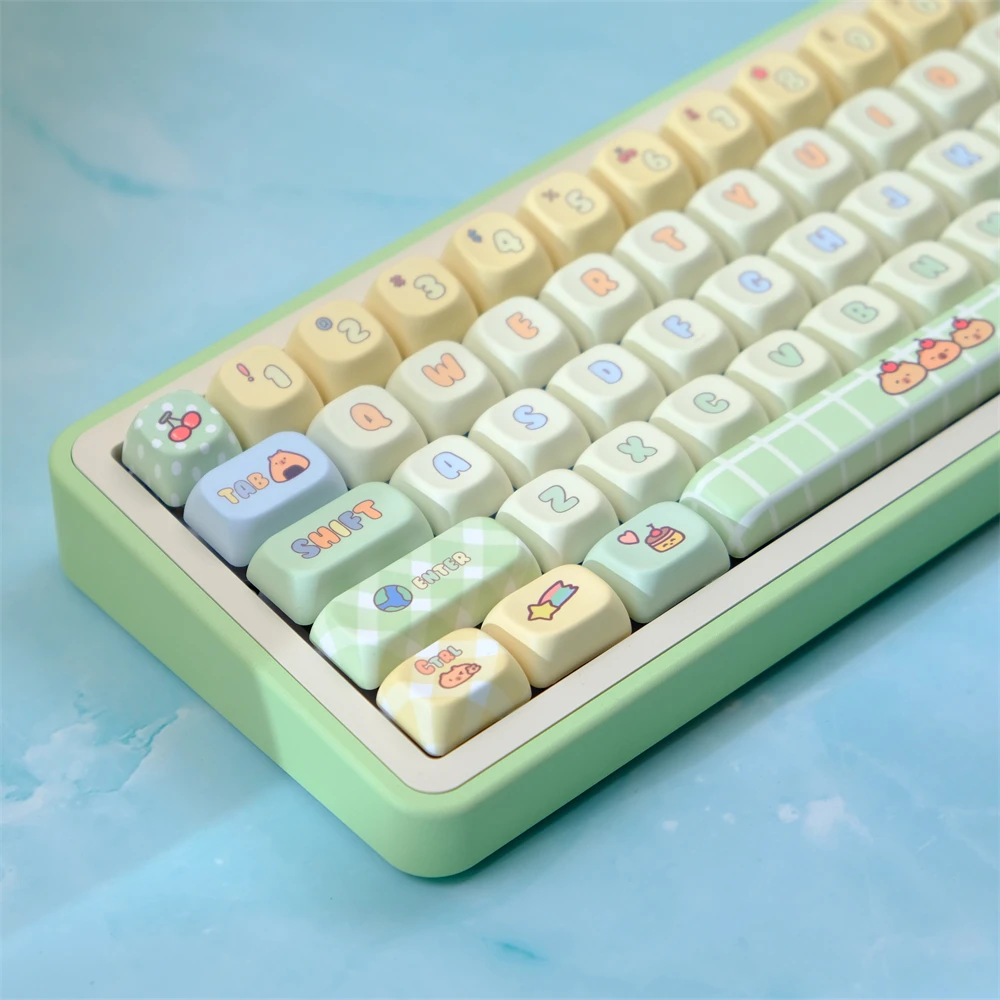 129-Keys-Autumn-outing-Theme-Keycaps-PBT-FOA-Profile-Dye-Sublimation ...