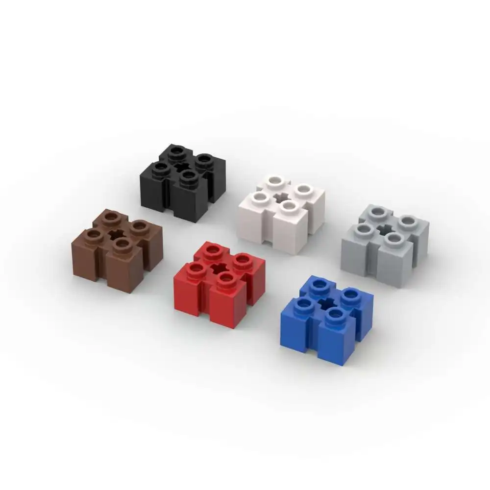 MOC 10PCS Puzzle Particle 90258 Modified 2x2 Building Blocks Kit With ...