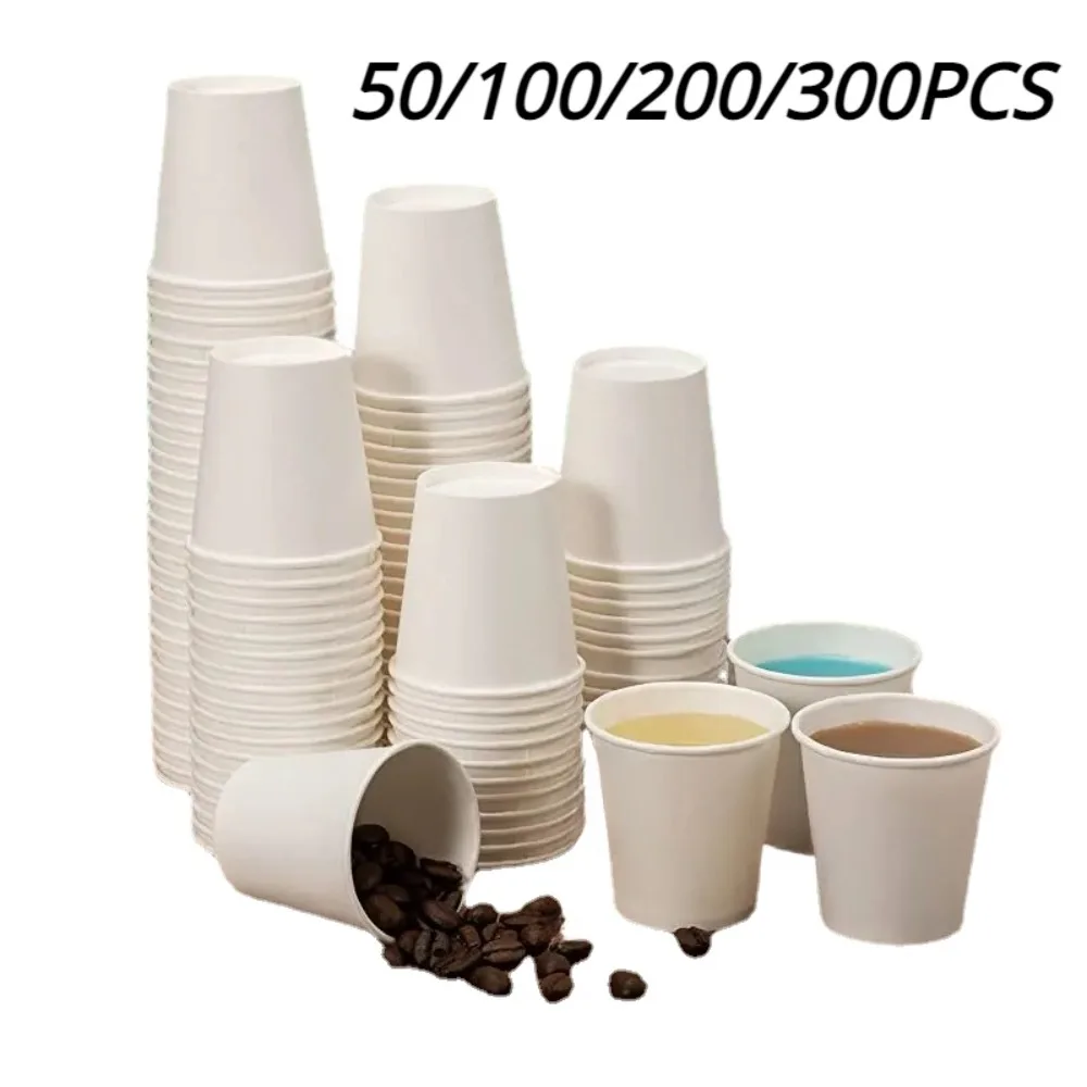 Disposable Tasting Cup One Mouthful Cup White Paper Cup for Supermarket ...