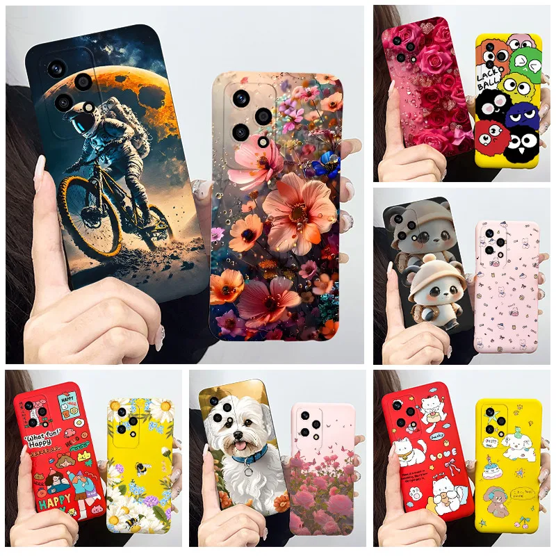 Soft Protective Cover For Honor 200 Lite Phone Shells Cute Cartoon ...