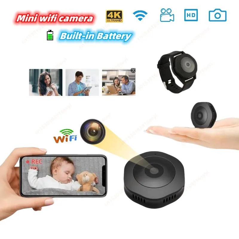 Portable-4K-1080p-HD-Mini-Wifi-Camera-Invisible-Espia-Cam-Smart-Home-IP ...
