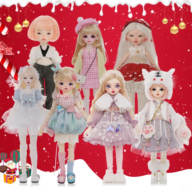 BJD Doll 1/6 1/4 Christmas Gift $69 $79 $99 Resin Toys Variety Of Doll ...