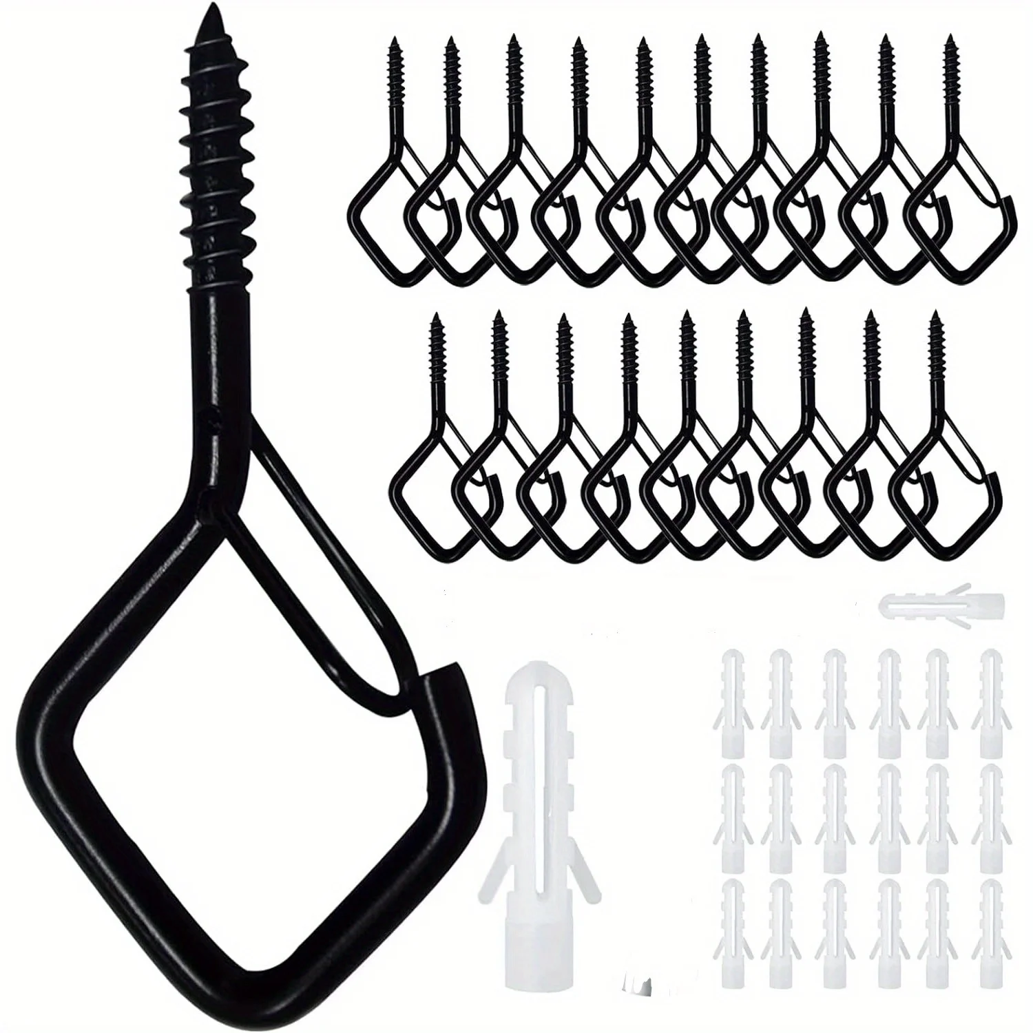 20-PCS-Square-Hanger-Hooks-for-String-Lights-Ceiling-Hooks-for-Hanging ...