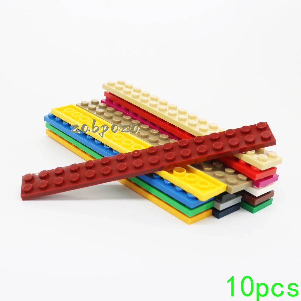10PCS MOC 4282 2x16 Plate Building Blocks Kit High-Tech Board Light ...