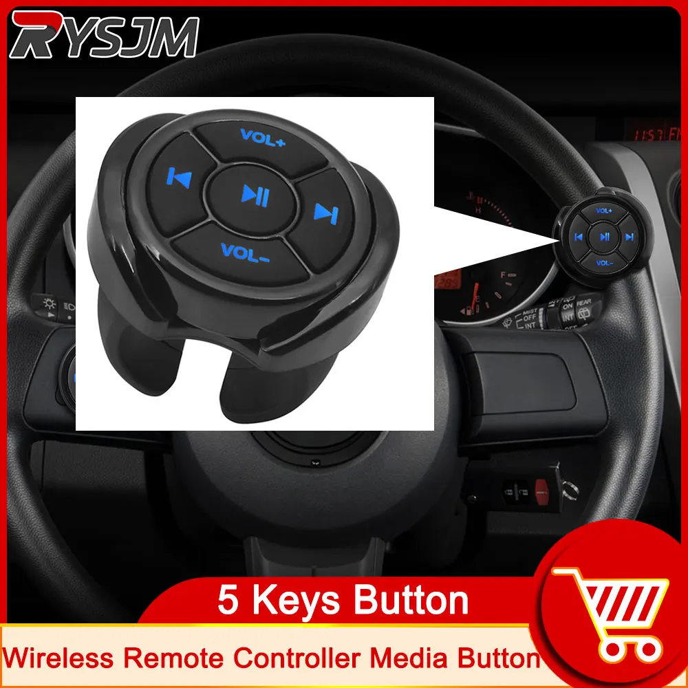 AD-5-Key-Wireless-Bluetooth-Compatible-Media-Button-Remote-Controller ...