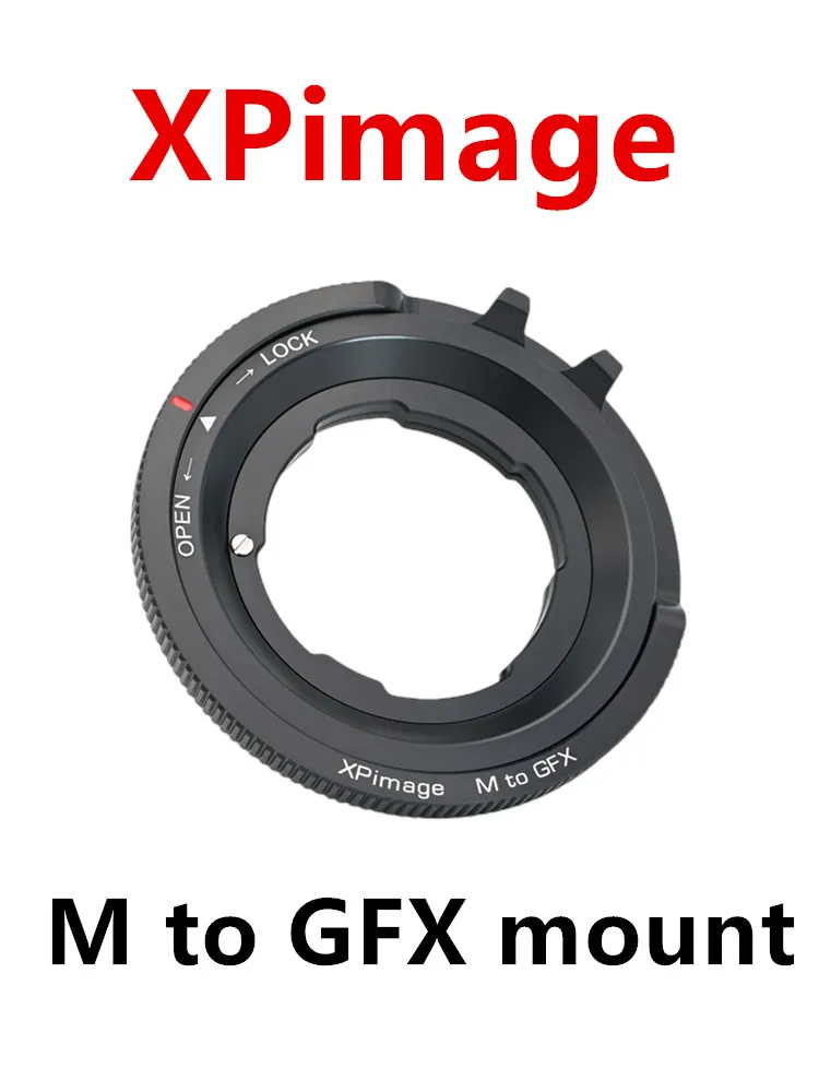 Leica M lens to Fuji GFX camera adapter ring is applicable to L/M-GFX 50S2 100S 50S 50R. XPimage ...