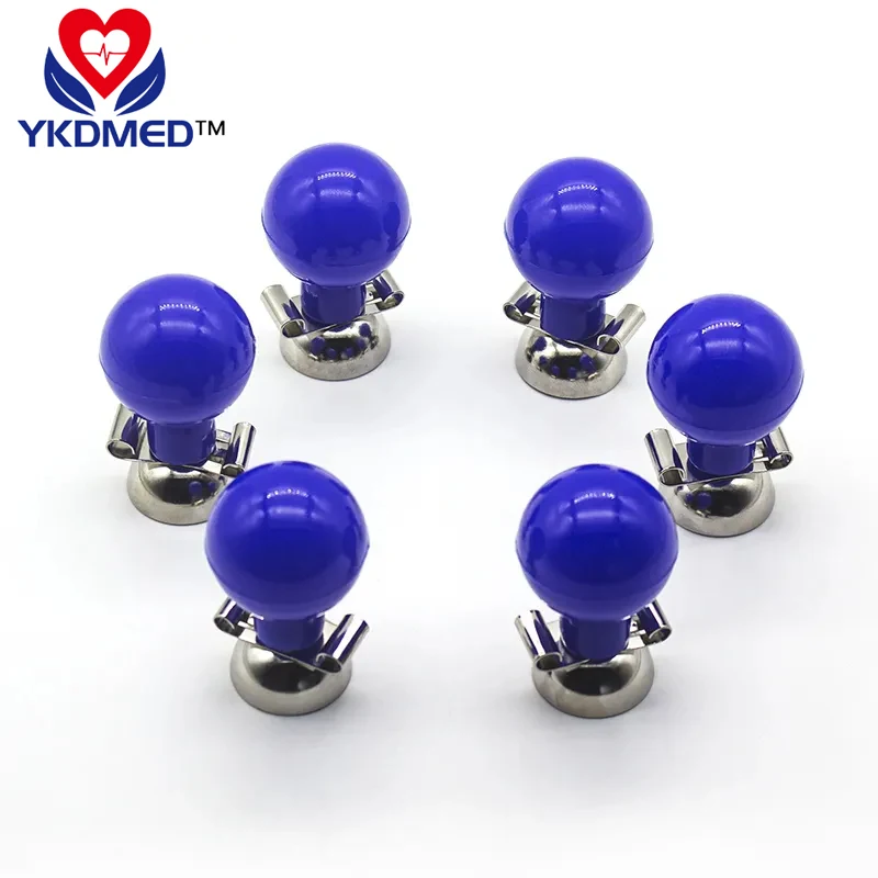 Reusable-adult-electrocardiogram-suction-bulb-electrode-Ordinary-nickel ...
