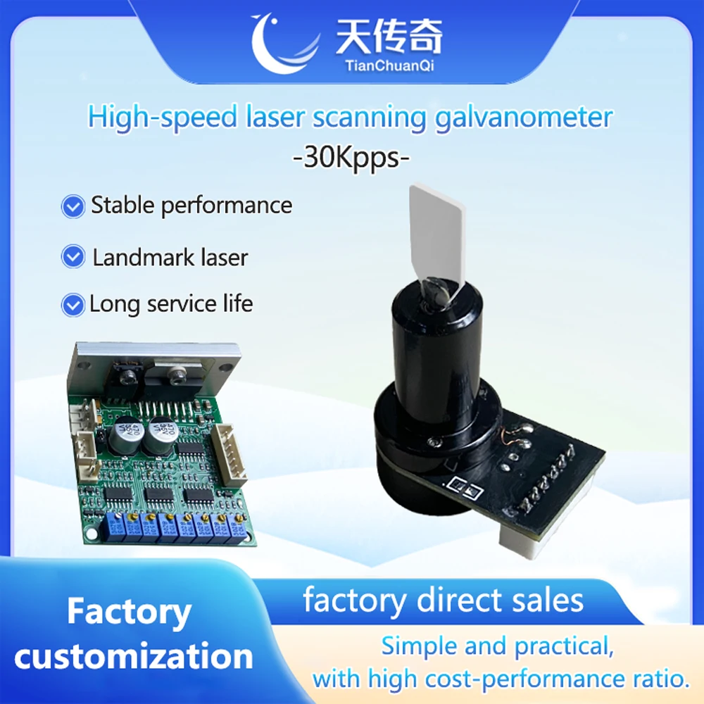 Customized Y-Axis Small Motor Line Laser Galvanometer +-40Large Angle ...