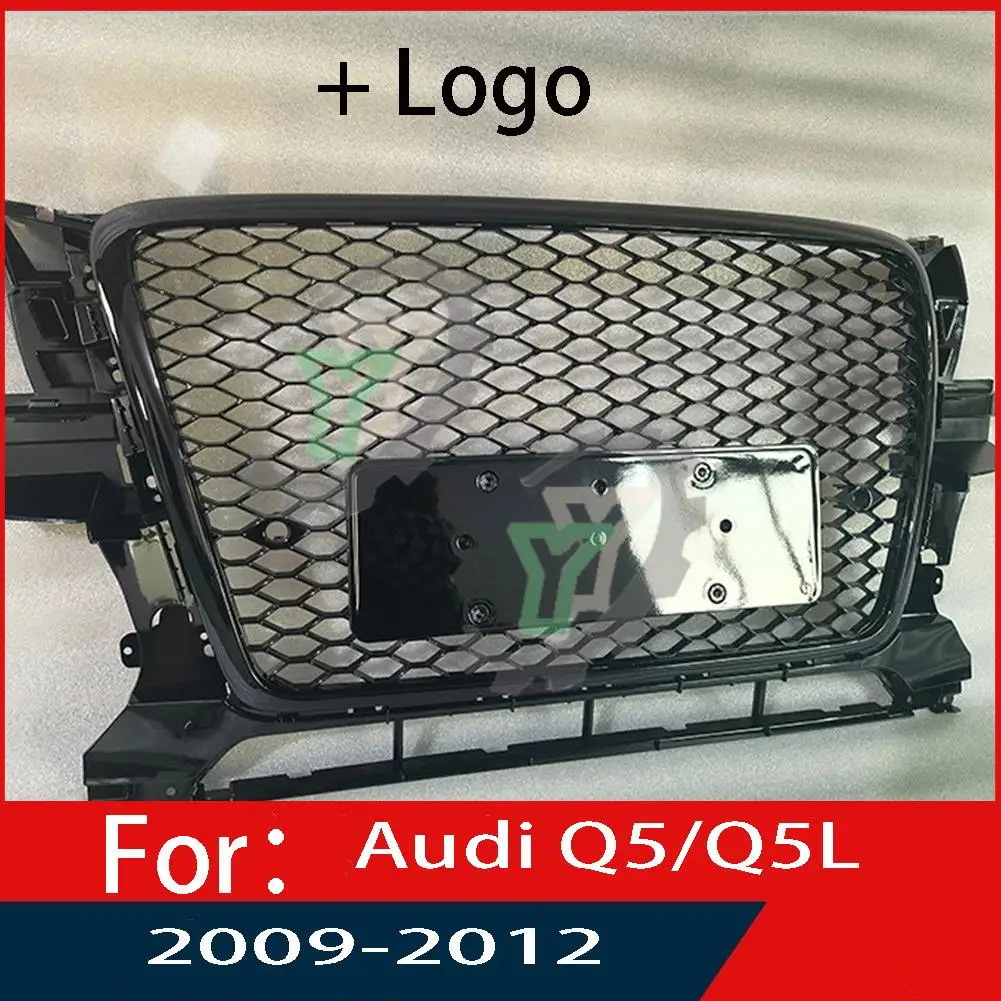 For-Audi-Q5-Q5L-2009-2010-2011-2012-Car-Front-Bumper-Grille-Centre ...