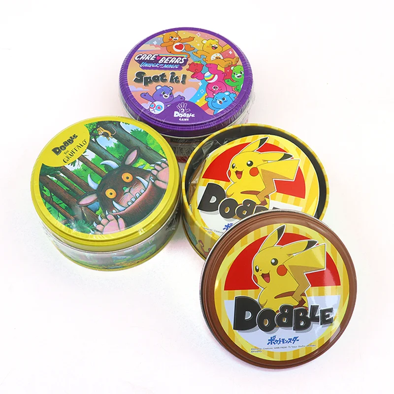 37-Styles-Spot-It-Dobble-Board-Game-Camping-Travel-Cartoon-Puzzle ...