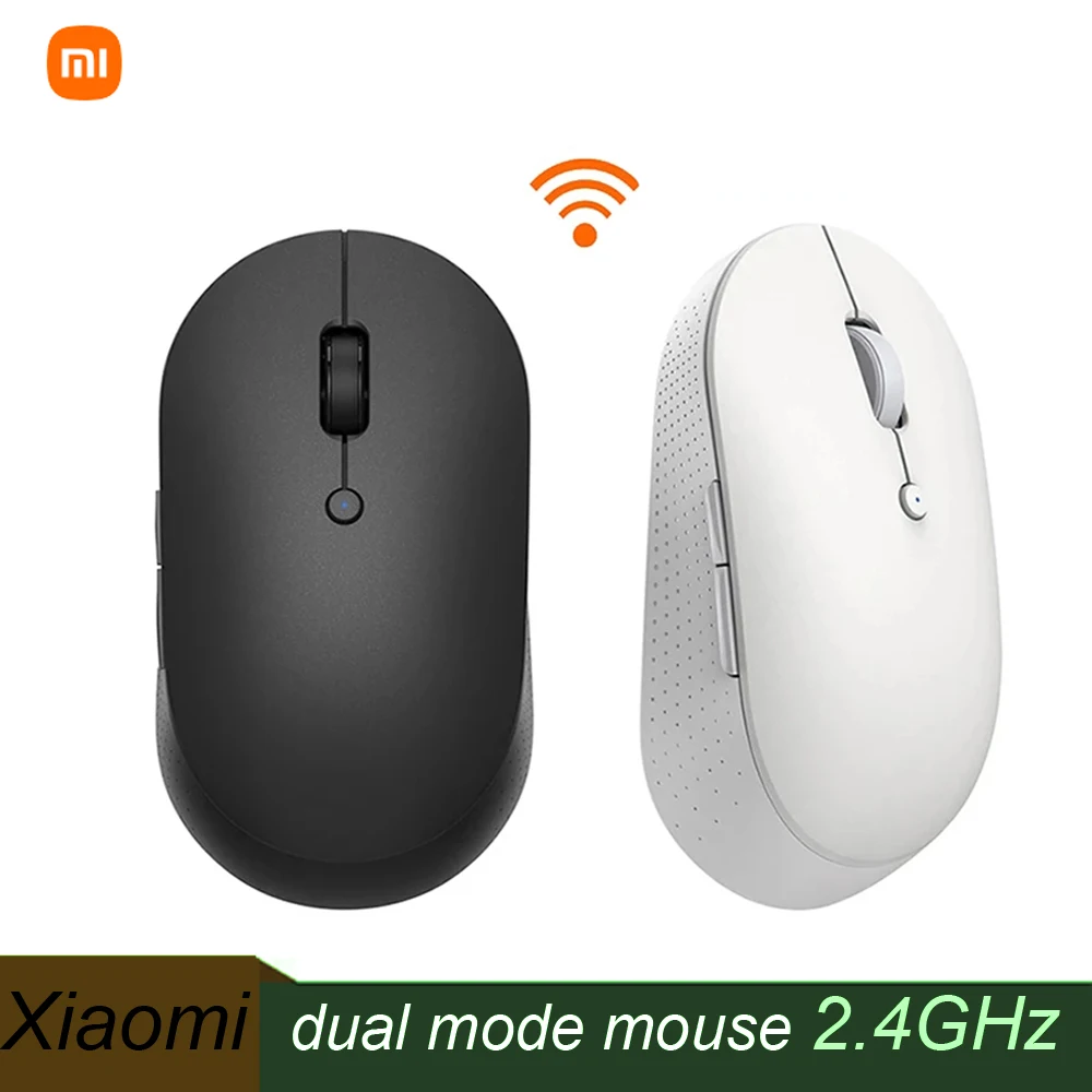 Xiaomi-Mouse-Dual-Mode-sem-fio-Bluetooth-Conex-o-USB-1000DPI-2-4GHz ...