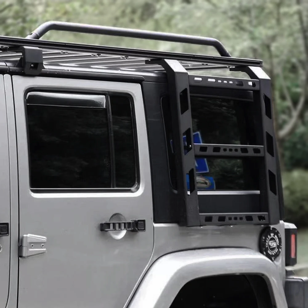 Offroad-Steel-car-Roof-Rack-rail-for-Jeep-wrangler-JK-Auto-Luggage ...
