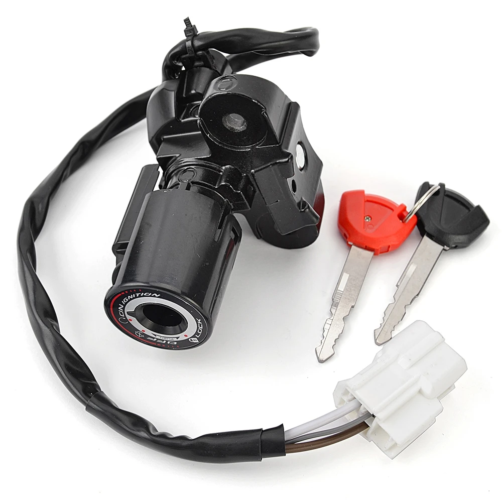 Motorcycle Ignition Switch Lock Key For Kawasaki EX400 Ninja 400 ABS ...