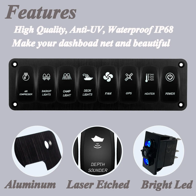 Custom Rocker Switches