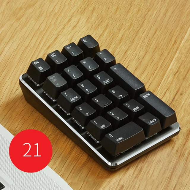 Wireless Keyboard With Number Pad