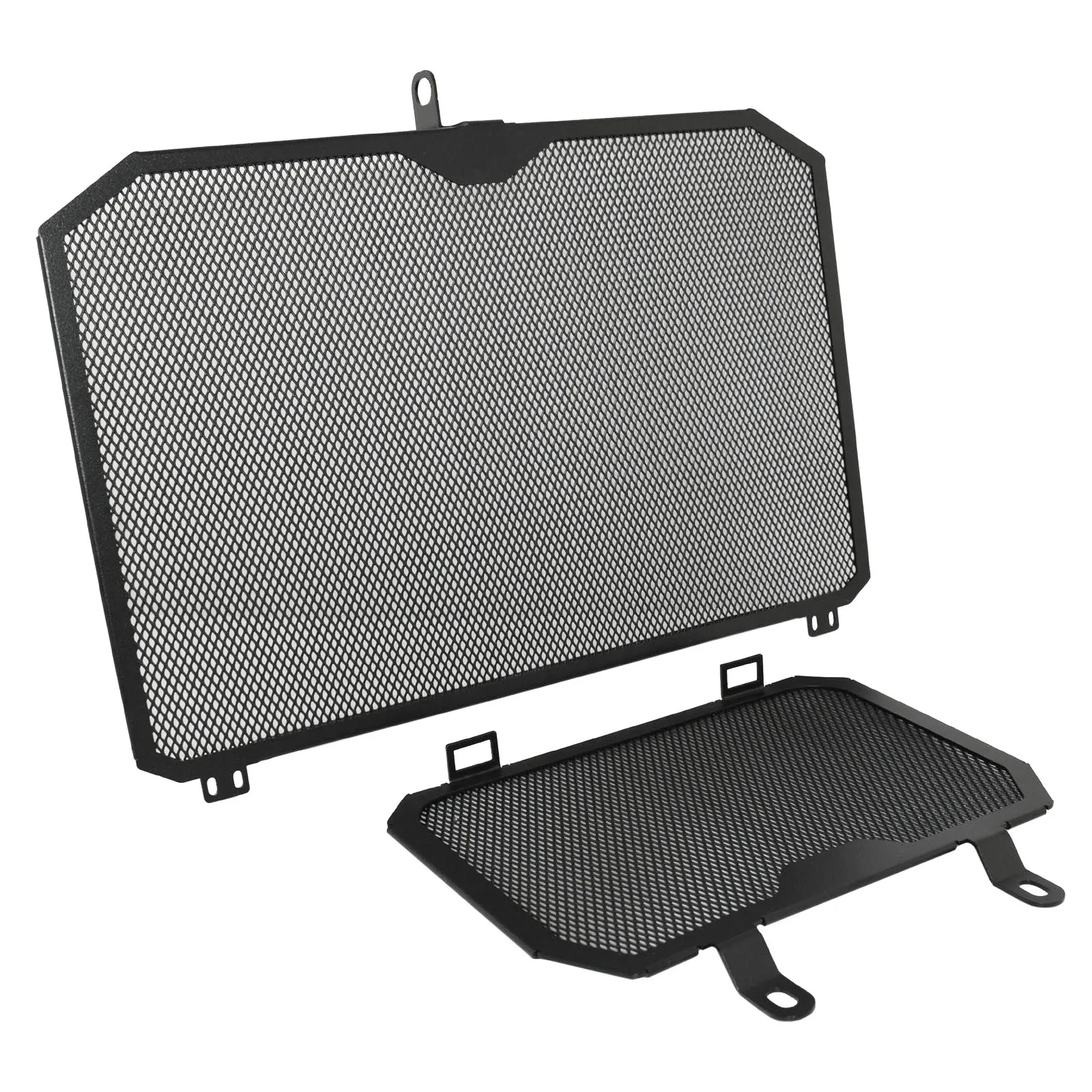 Waase Motorcycle Radiator Grille + Oil Cooler Guard Cover Protection ...