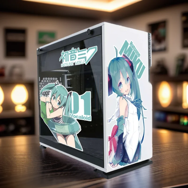 Anime-Adesivos-para-PC-Case-Decalques-de-decora-o-dos-desenhos-animados ...