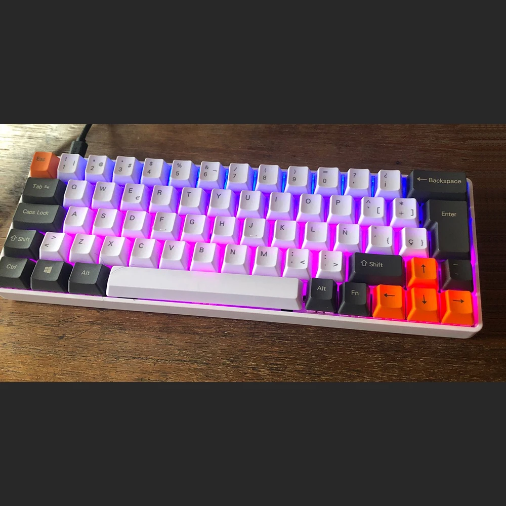 Spanish Layout Keycaps European Type ANSI ISO-ES PBT Material for ...