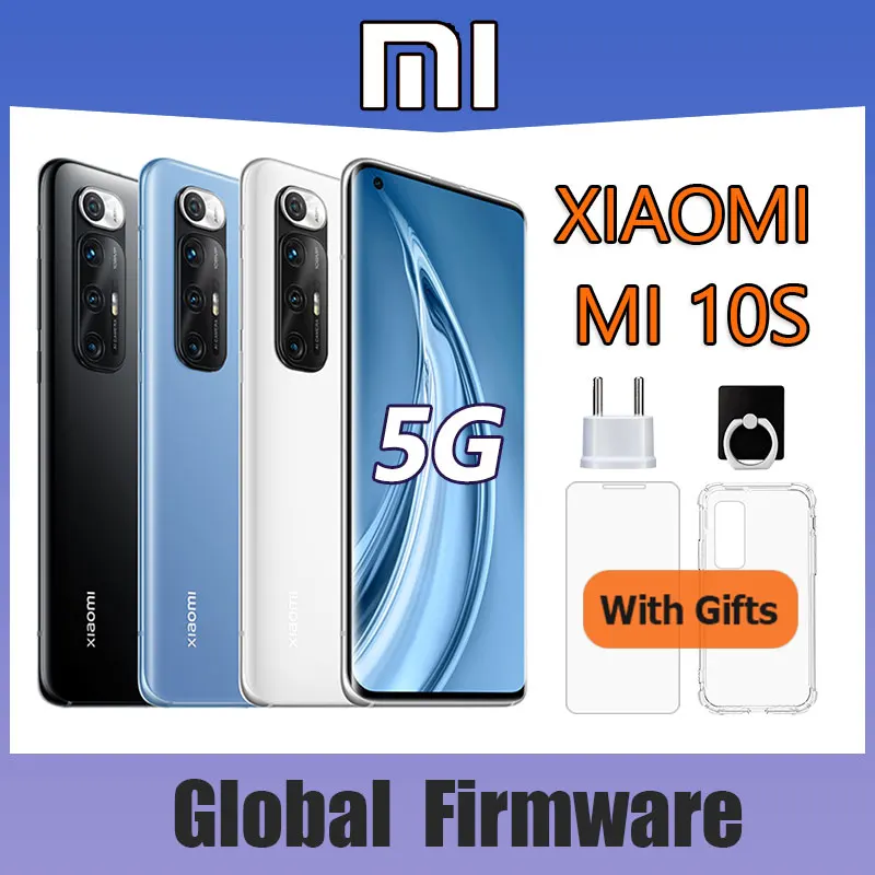 Original Xiaomi 10s 5g Cellphone - Mi 10s Smarphone Nfc Qualcomm Snapdragon 870 108 Mp Camera ...