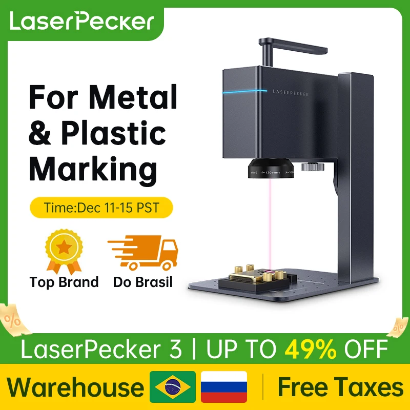Laserpecker-Graveur-Laser-Portable-LP3-pour-M-tal-et-Plastique-Machine ...