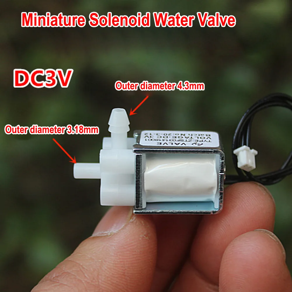 DC-3V-Micro-Solenoid-Valve-0420-Normally-Closed-Water-Valve-Small ...