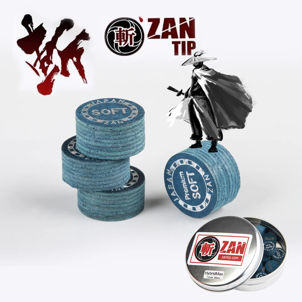 Zan-Tip-Premium-14mm-Pool-Cue-Tips-Super-Zan-Tip-Standard-Professional ...