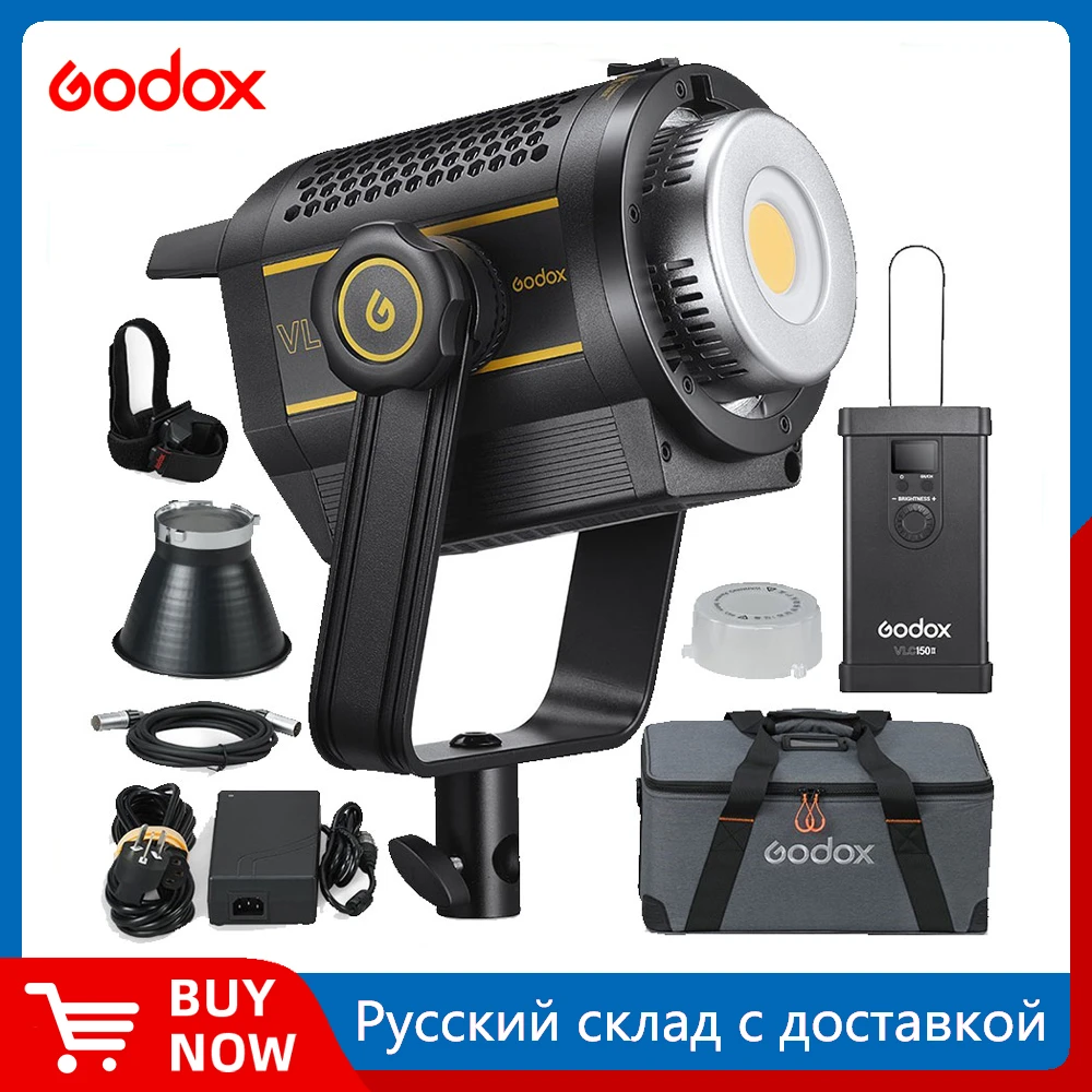 Godox Vl150ii Vl200ii Vl300ii 5600k White Version Led Video Light ...