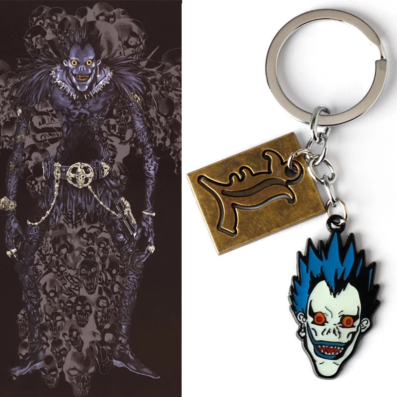 Anime Death Note L Ryuk Ryuk Keychain Grim Reaper Ryuk จี้ Key Chain ...