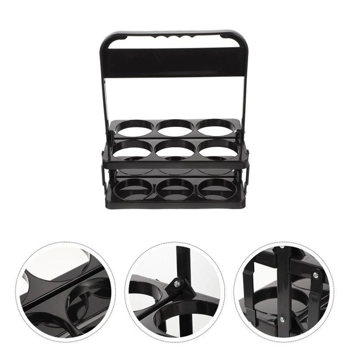 Bottle-Cage-Holder-Reusable-Beverage-Storage-Rack-Football-Water-Bottle ...