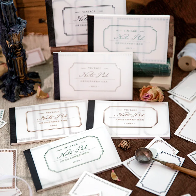 30pcs-lot-Memo-Pads-Material-Paper-former-ruins-of-Yamasaki-Journal ...