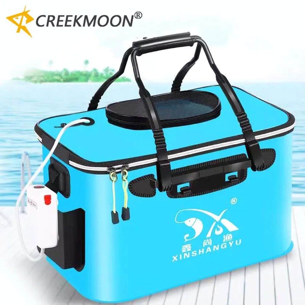 New-EVA-Fishing-Bag-Collapsible-Fishing-Bucket-for-Live-Fish-Box ...
