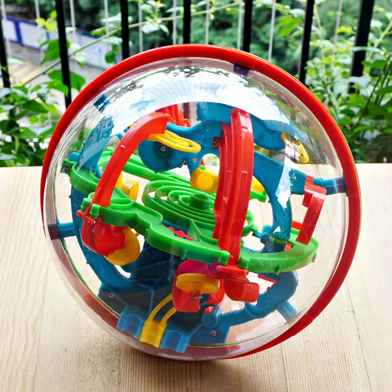 100 passo 3d labirinto mágico intelecto bola labirinto esfera globo ...